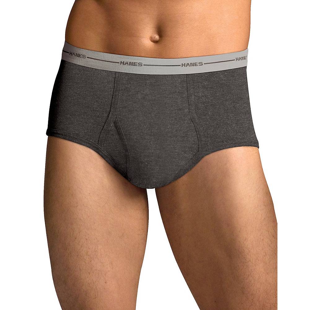 Hanes Mens Tagless Comfortsoft Full Rise Dyed Brief With Comfort Flex