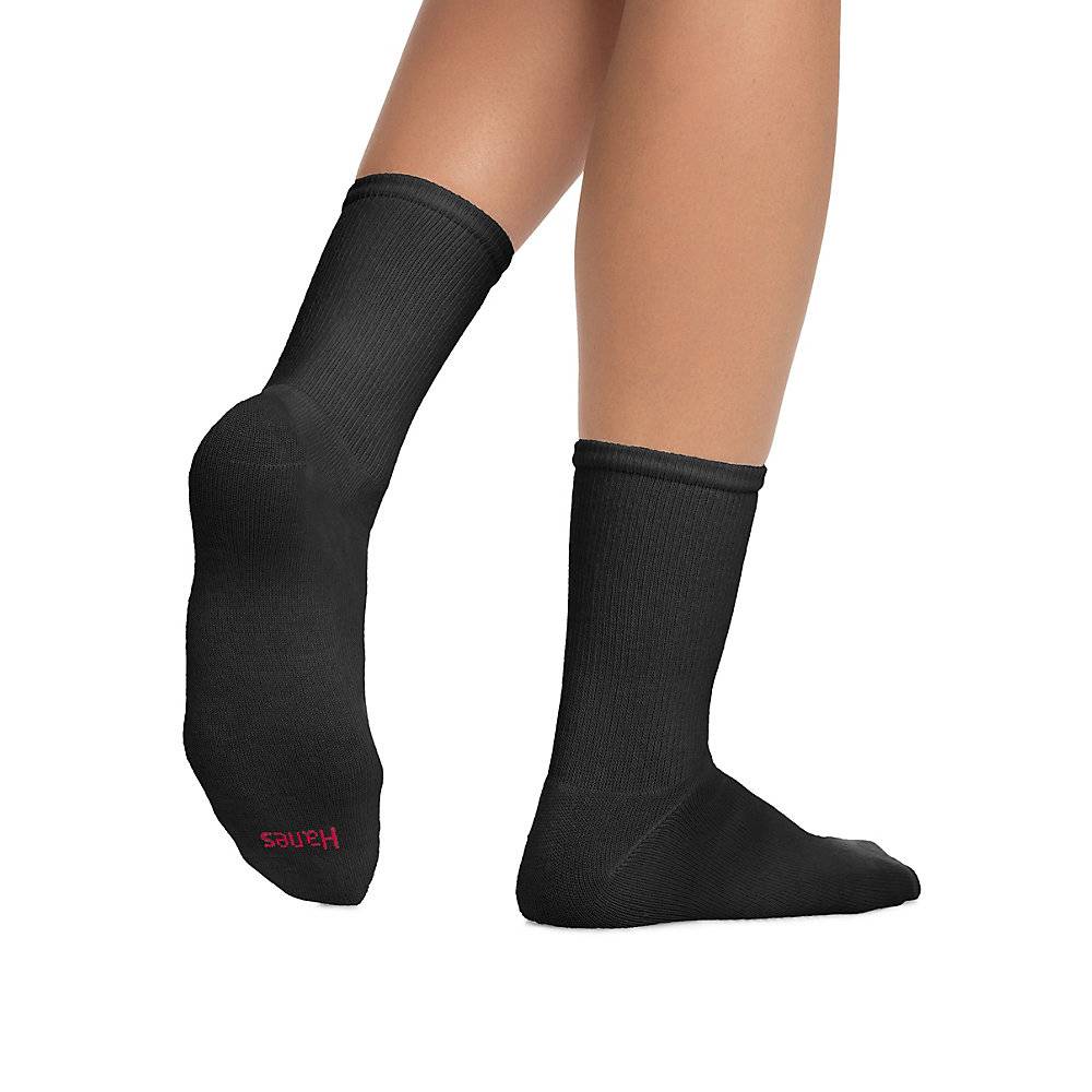 Hanes Womens Comfortblend® Crew Socks 6 Pack