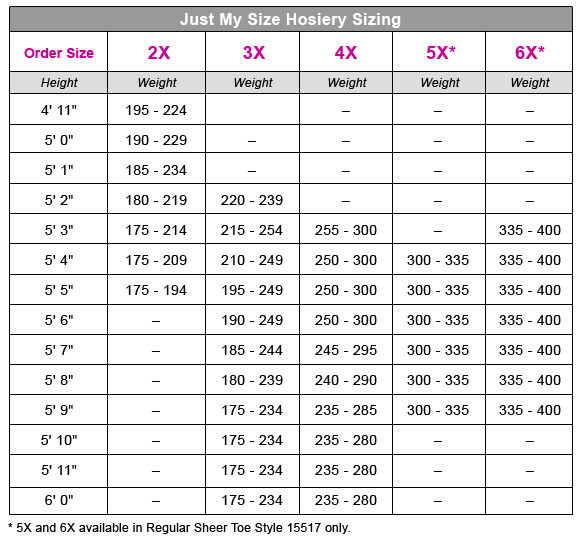 just my size leggings size chart just my size leggings size chart
